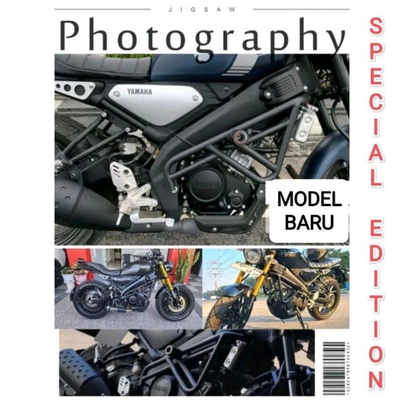 Crashbar Yamaha XSR 155 Latest Model 2mm Pipe Thickness Free Frame ...