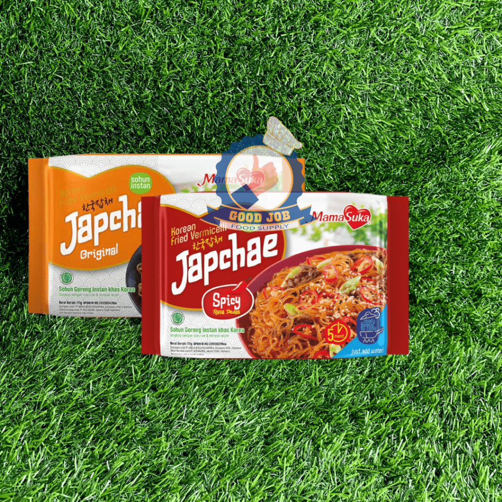 Mamasuka Japchae Korea Instant 111g Halal | Sohun Glass Noodle Original ...