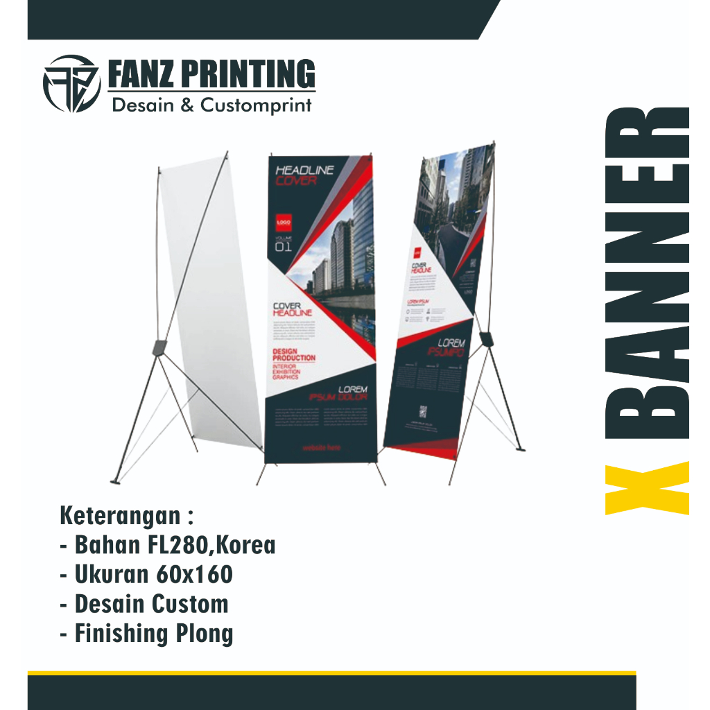 X-banner | Standing Banner | X- Custom Banner | Msme Banner | Banner ...