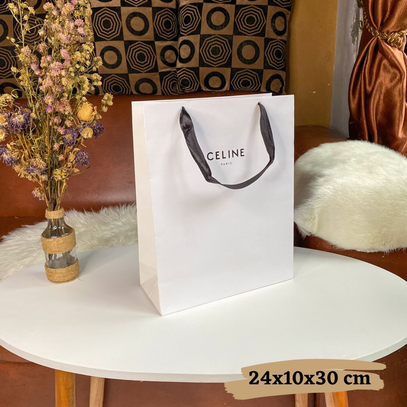 Celine Paper Bags Wrapping Paperbag and Dustbag Gift Boxes