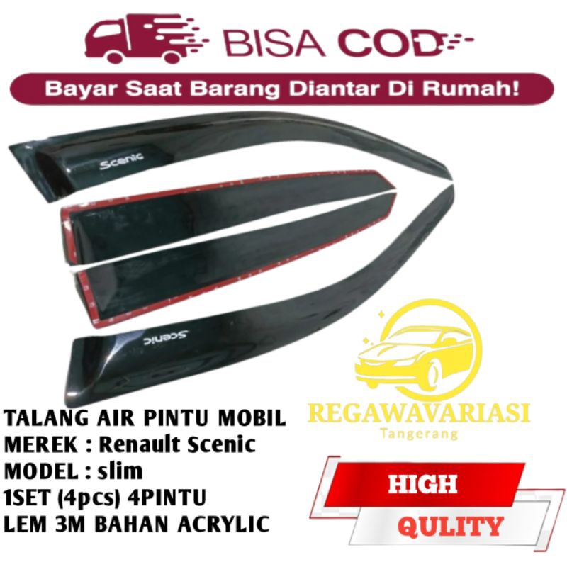 Renault scenic slim 4-door car water gutter | Shopee Singapore