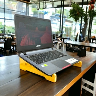 Laptop Placemat/laptop Stand holder/aesthetic laptop Stand/Wooden ...