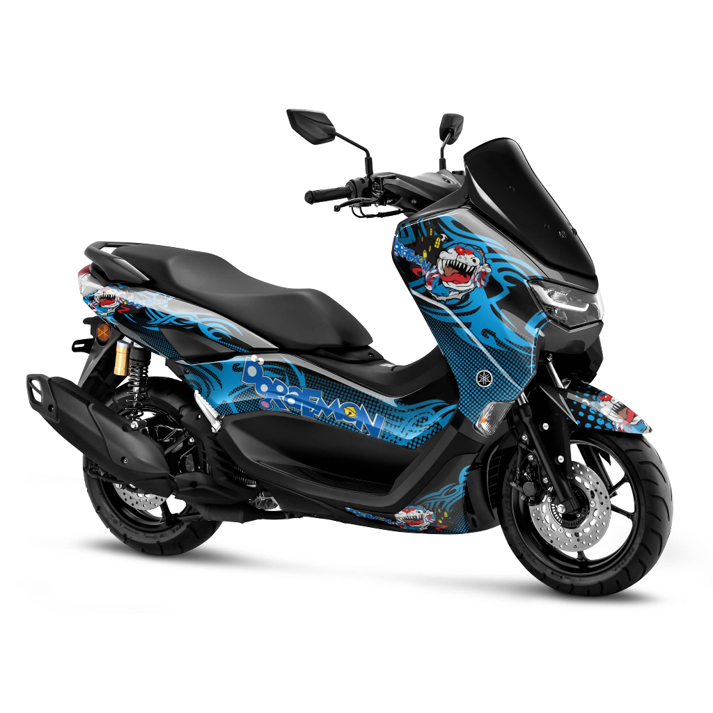 HITAM Decal Sticker Full Body Motorcycle Yamaha Nmax Black 2015 2016 ...