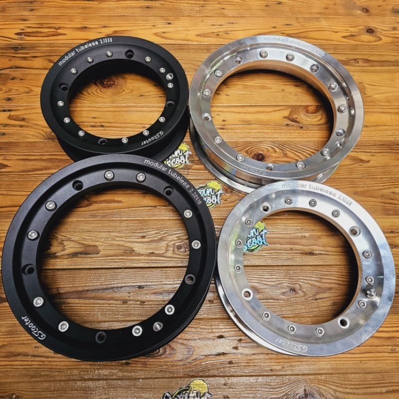 Vespa super sprint px excel modular tubeless Rim ring 8 ring 10 gs ...