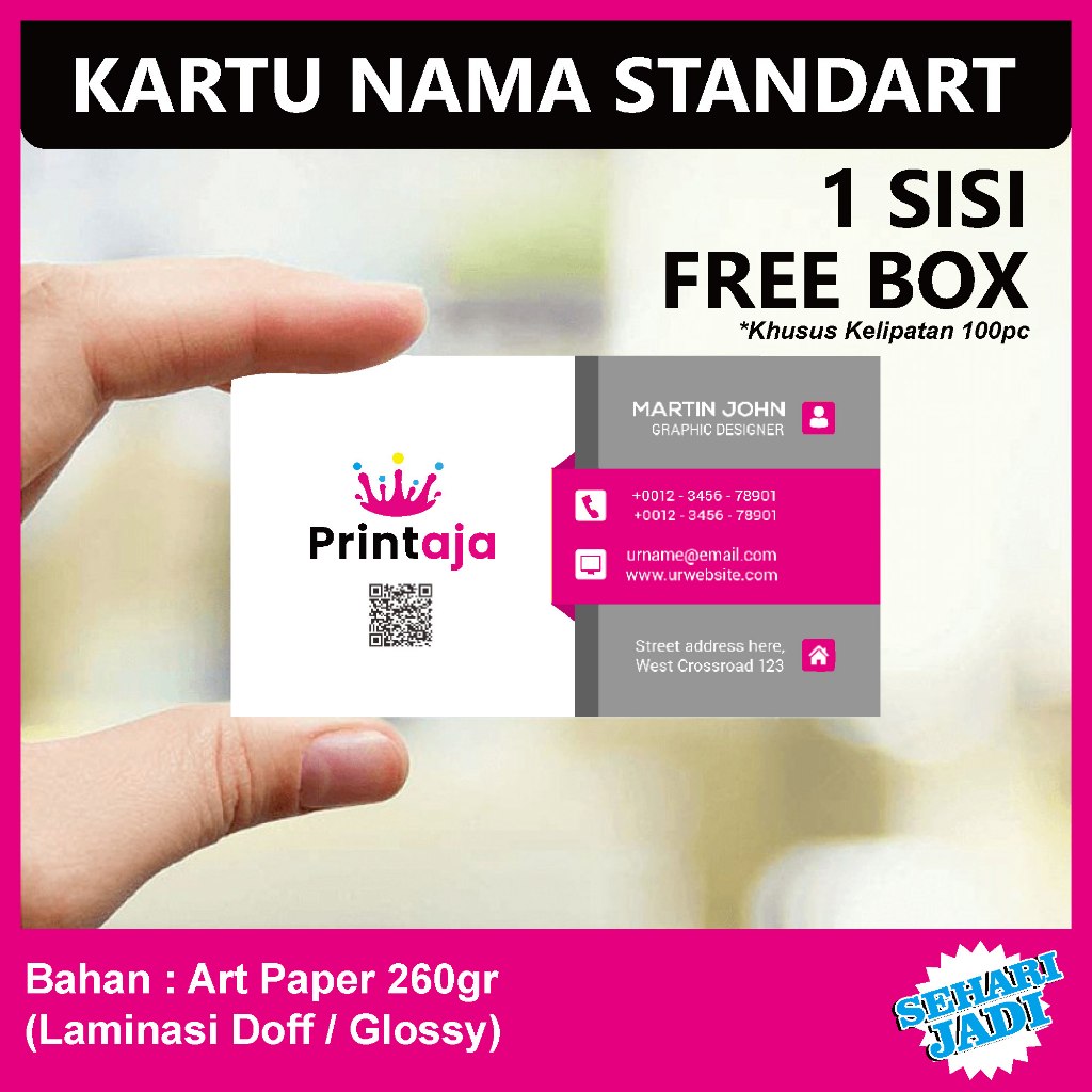 1st Anniversary | 2-sided Business Card | Custom Business Card ...