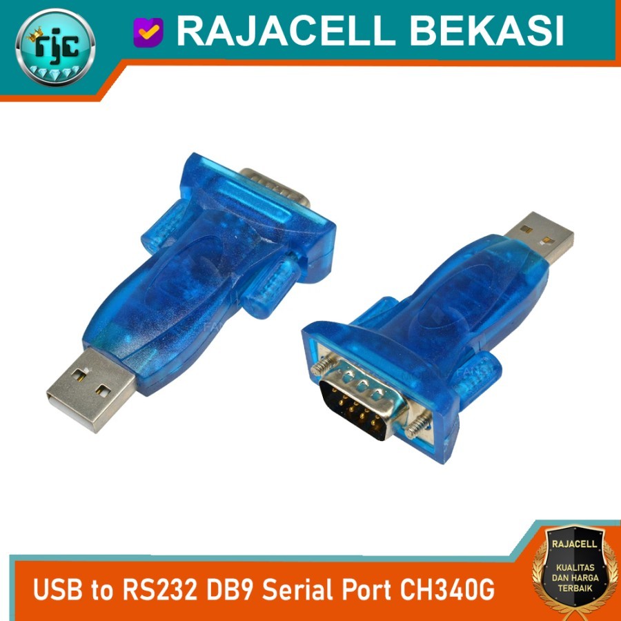 Usb to RS232 Converter Port DB9 Serial 9-Pin Chip CH340G | Shopee Singapore
