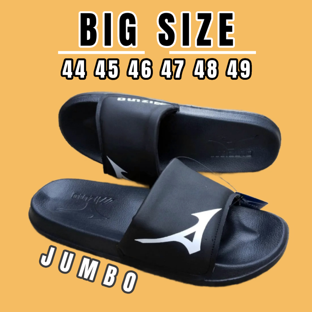 Sandals Size 44 45 46 47 48 49 50 Anti-Slip Rubber Slippers Mizuno ...