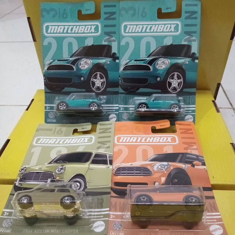 Matchbox MINI COOPER | Shopee Singapore