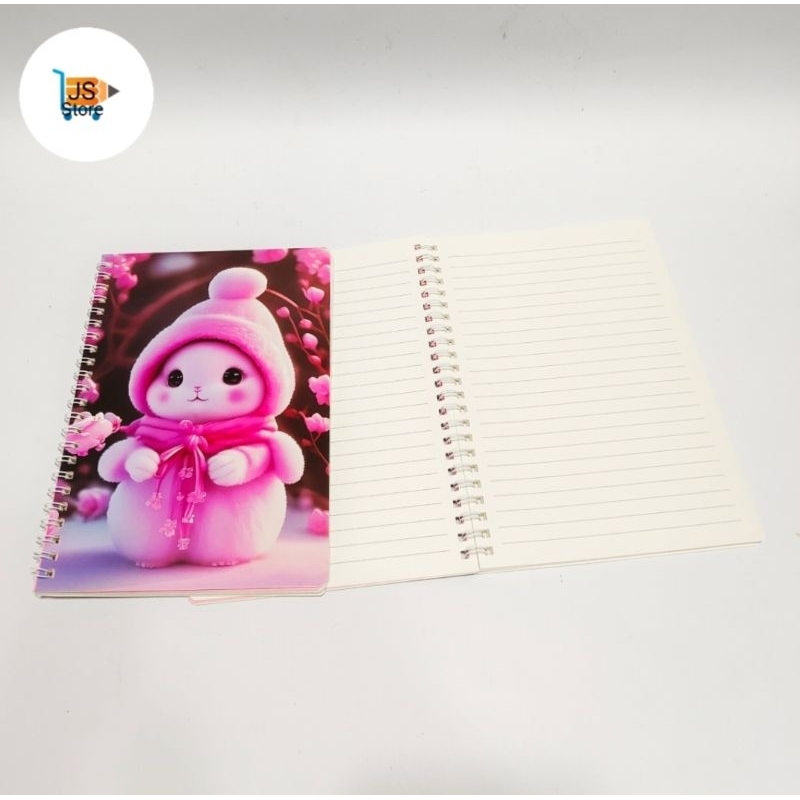 Cute Fancy Character Spiral Notes Book A5 Size/A5 Size Fancy Notebook ...
