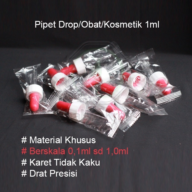1ml Medicine Pipette/Baby Medicine Pipette/1Ml Cosmetic Pipette/1Ml ...