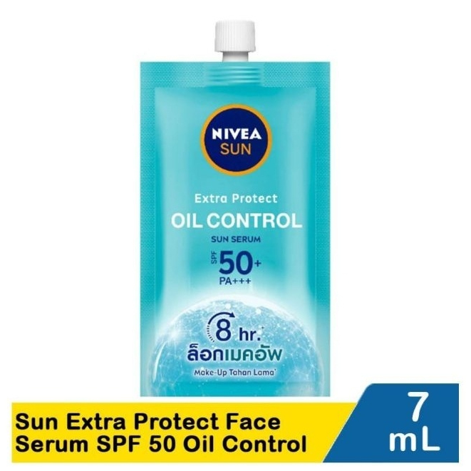 Nivea Sun Extra protect Oil Control Sun Serum SPF 50+ PA+++7ml (Blue ...