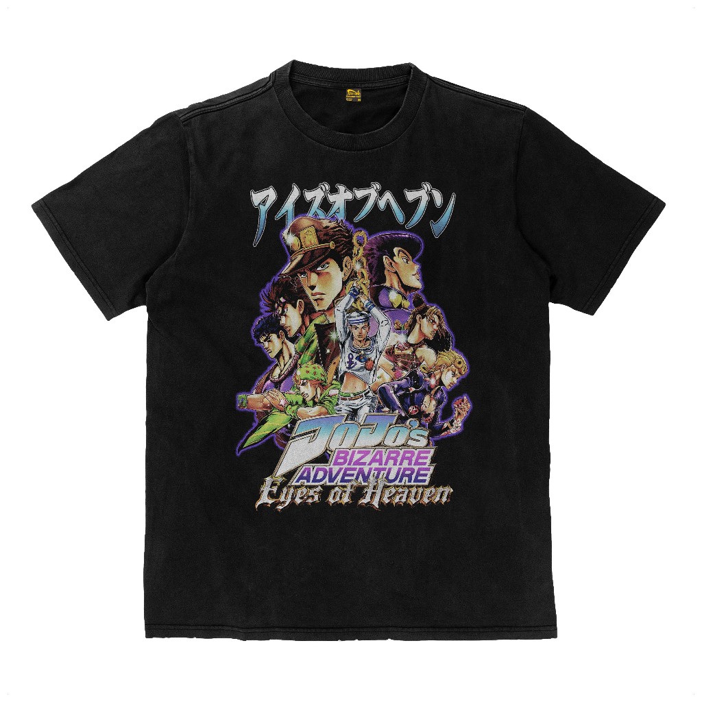 Jojo Bizarre Adventure T-shirt Eyes of Heaven Jotaro Kujo Josuke Anime ...