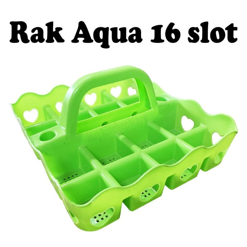 16-Hole Plastic Glass Drink Rack + Straw Holder | Glass Water Rack ...