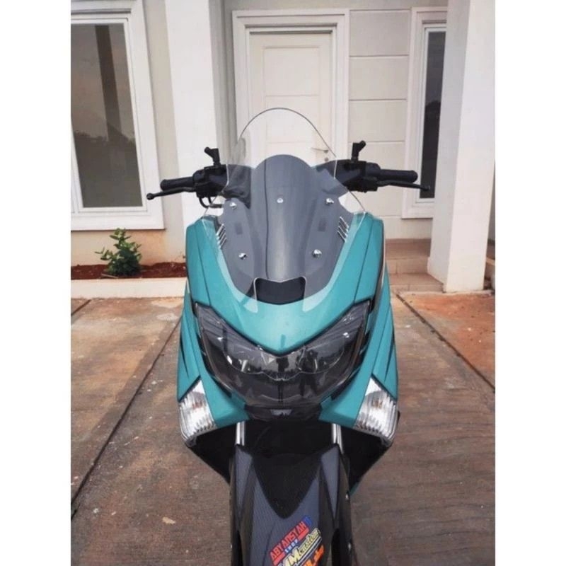 Tdr V2 FIN mini Nmax NEW OLD model Visor, 3 millimeters thick, clear ...