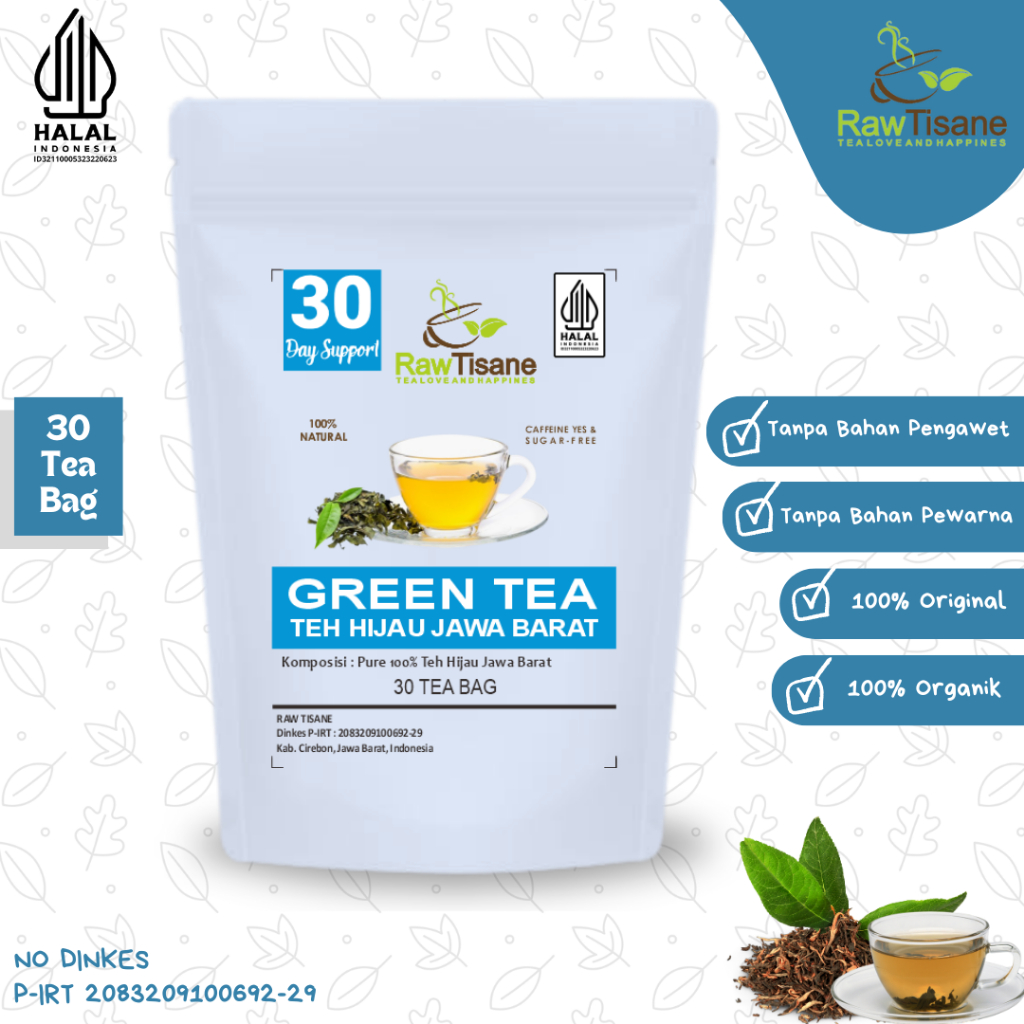 HIJAU Raw TISANE Green Tea: High Mountain Green Tea West Java Green Tea ...