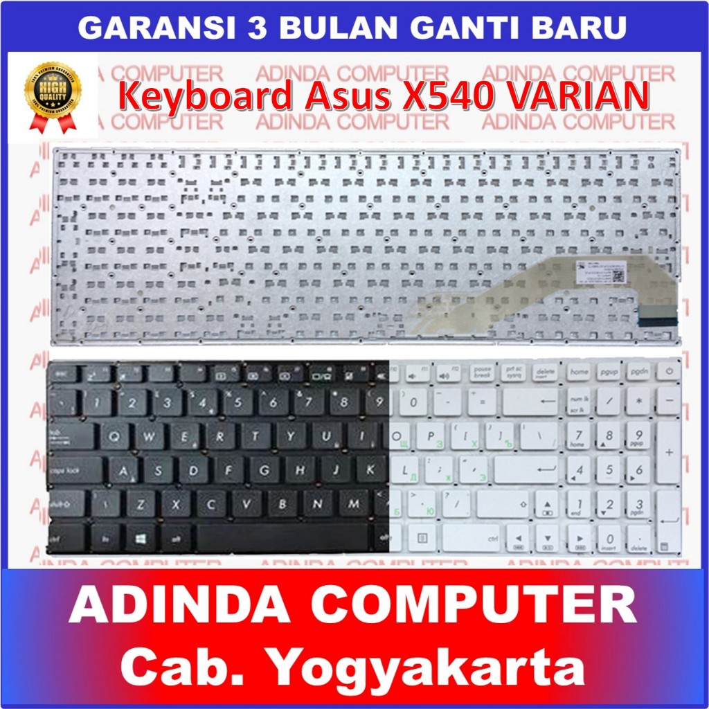Asus X540 A540 A540L A540U D540 D540n F540 F540UP Keyboard VARIANT ...
