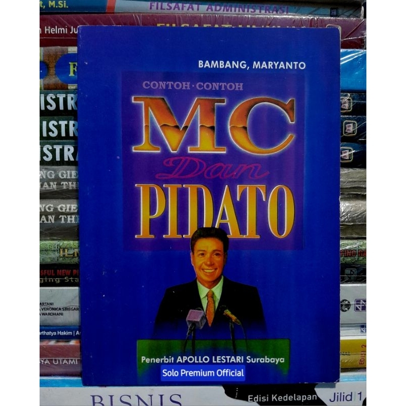 Speech Book MC Book Speech Book Examples Of MC Speech Book And Bambang ...