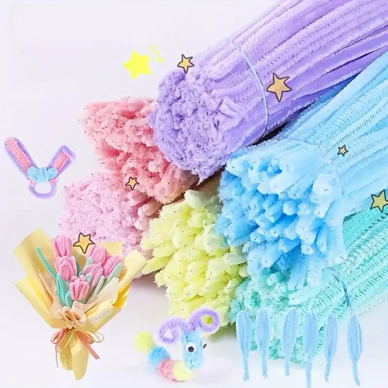 Mercy Feather Wire contains around Pastel Colors Pipe Cleaner Soft ...