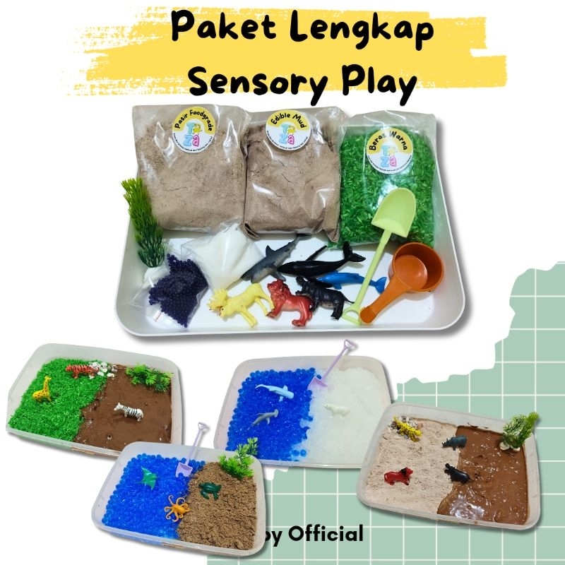 Complete-sensory Play Package/Messy Play Package/Texture Play Package ...