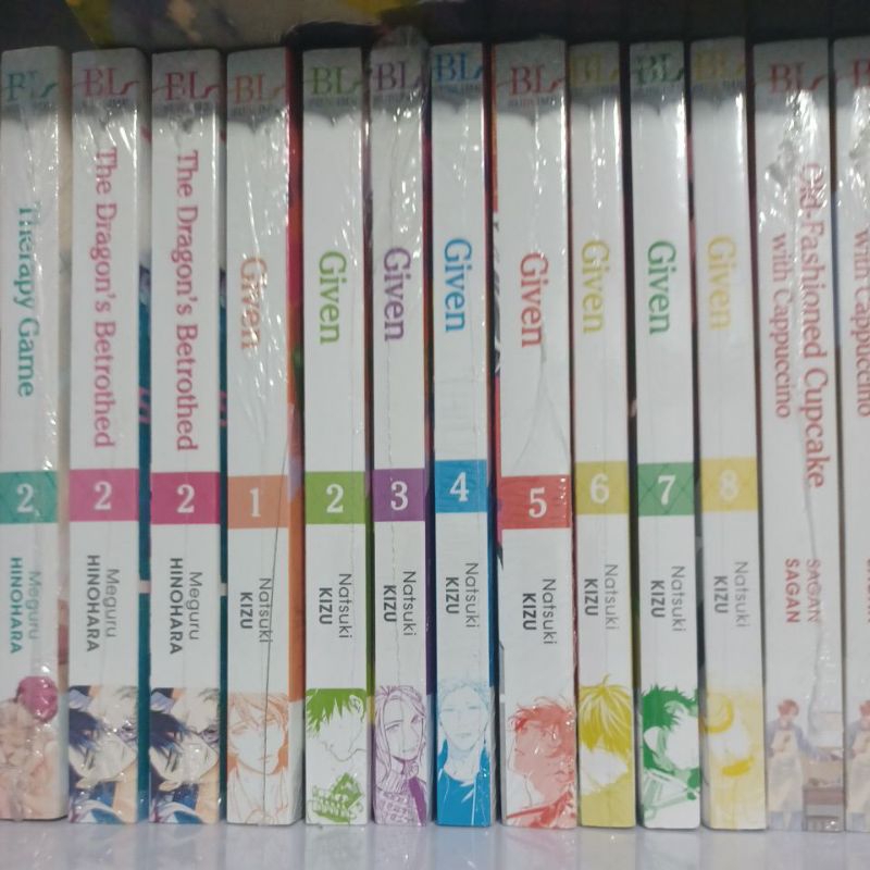 Comic/Manga Given vol 1,2,3,4,5,6,7,8,9 (English) NEW Sealed ORI ...