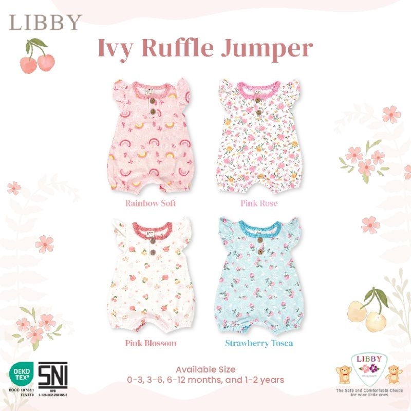 Libby Ivy Ruffle rectangular Jumper (1 pc) | Shopee Singapore