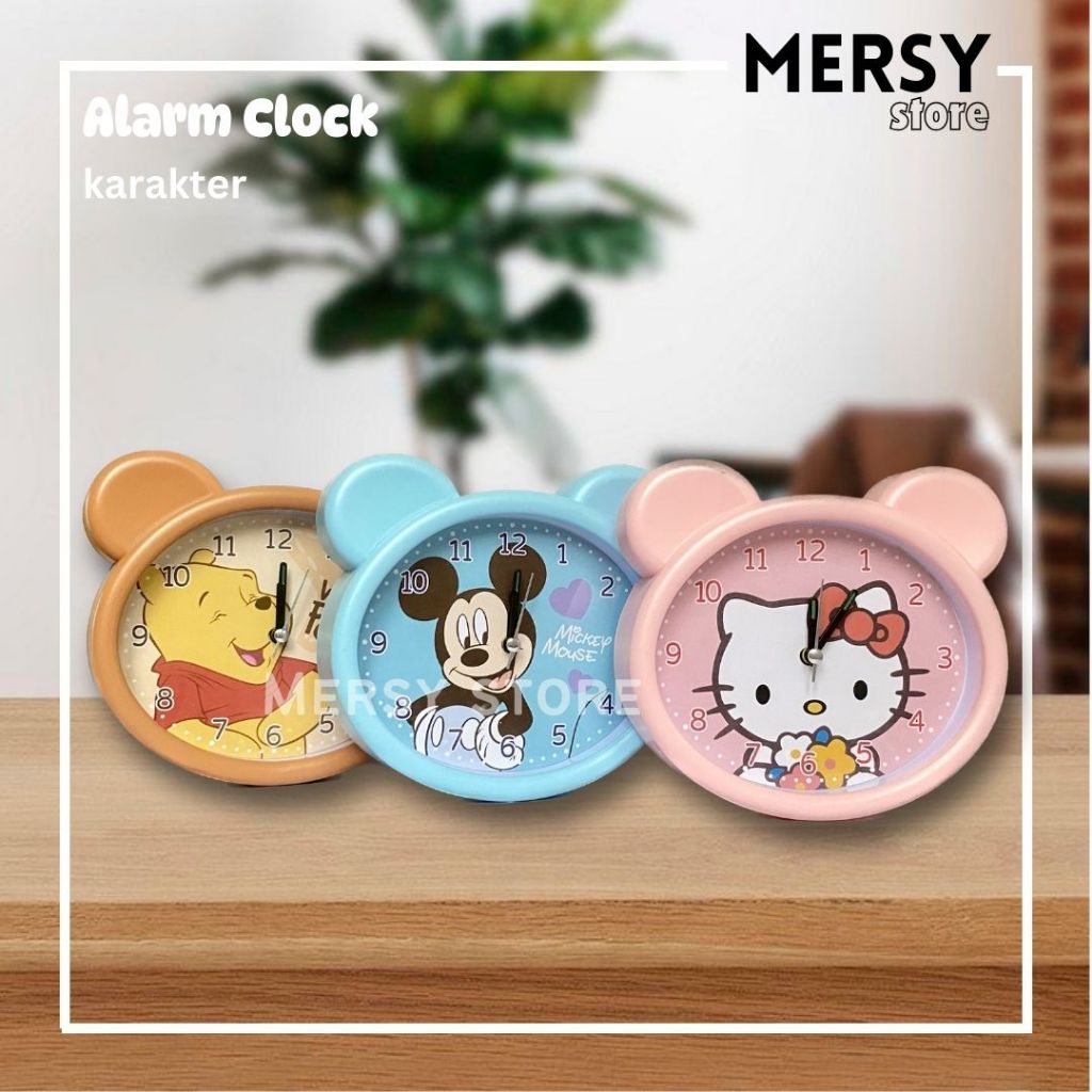 Alarm Clock/Alarm Clock Disney Sanrio Cartoon Character | Shopee Singapore