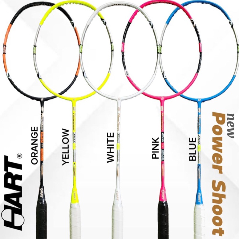 Code Q33W Original Hart Power Shoot Pro Badminton Racket 3 lbs 1 ...
