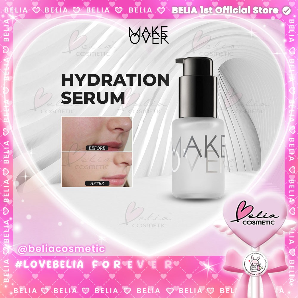 BELIA Make Over Hydration Serum 33mL | Makeover primer serum | Shopee ...