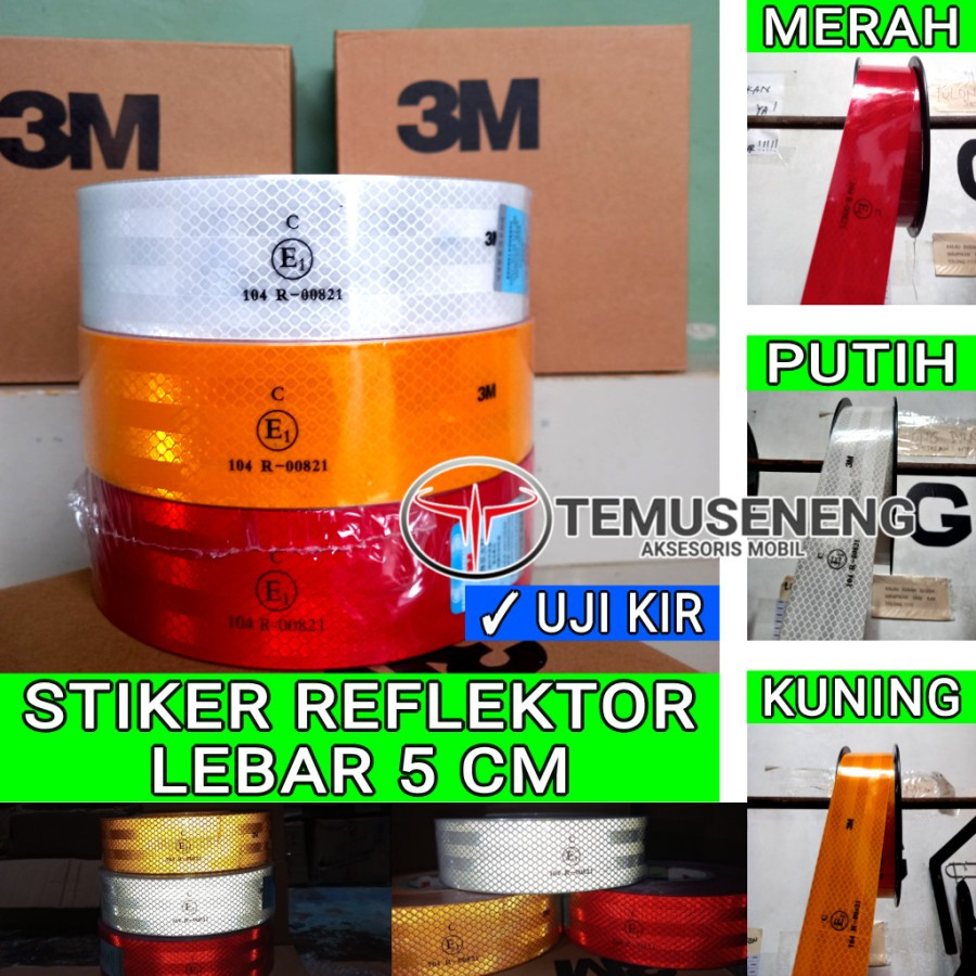 3m Reflector Sticker Passed KIR Test Reflective Sticker E1 104R ...