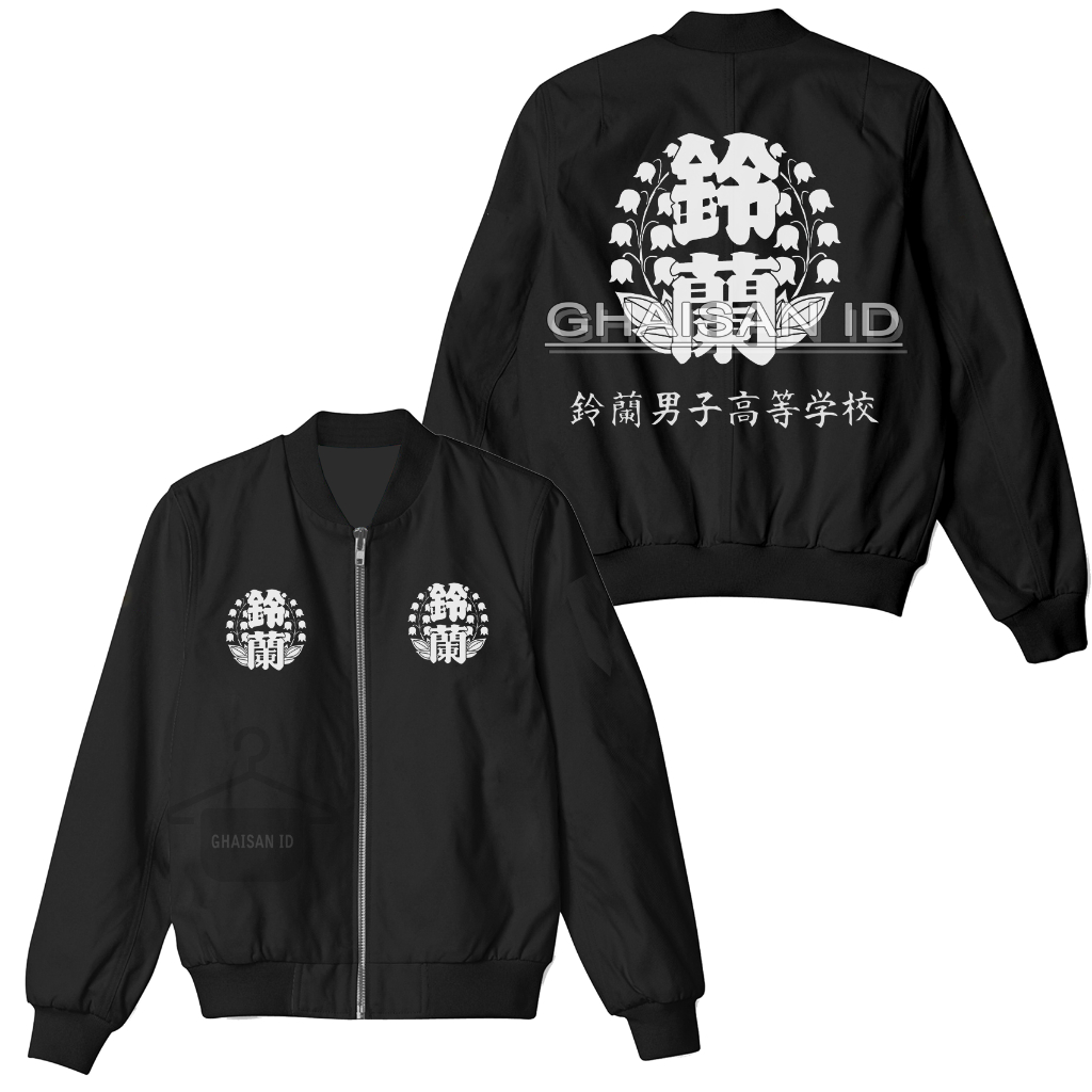 Suzuran high school crows zero high and low 001 kimono bomber jacket ...