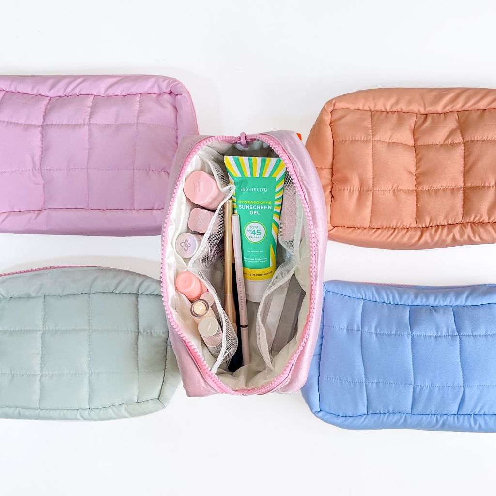 Puffy POUCH COLORFULL | Aesthetic Make up Pouch | Akira pouch | Make up ...