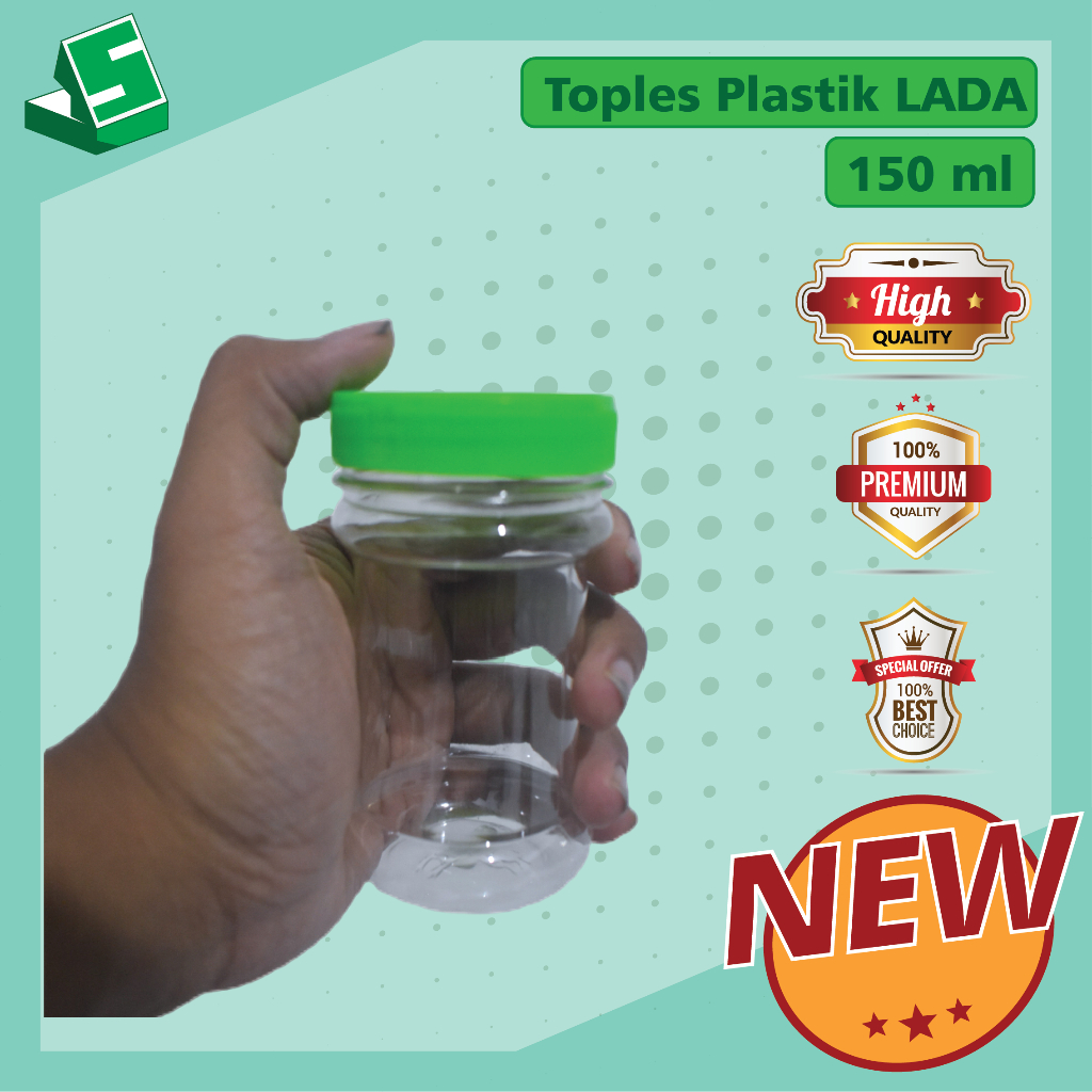 Mini Plastic Bottles Mini Jars PEPPER size 150 ML Mini Kitchen Spice ...