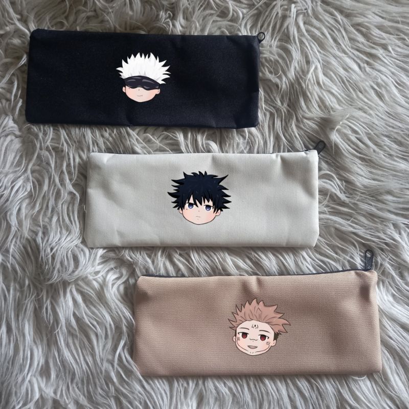 Pencil holder jujutsu kaisen pen case gojo nanami inumaki megumi ...