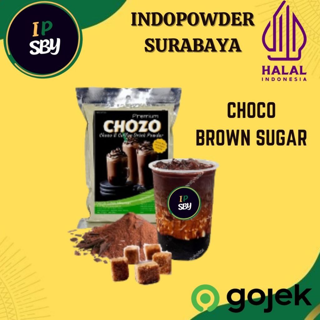 Idpsby Choco Brown Sugar Drink Powder 1kg Powder Choco Brown Sugar