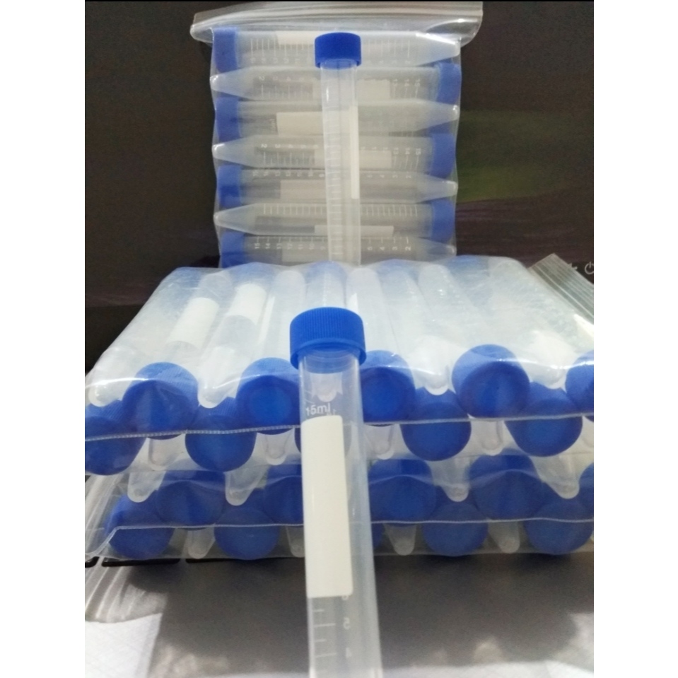 Centrifuge Tube 15 ml Conical Base Tube Pack contains 20 Non Sterile ...