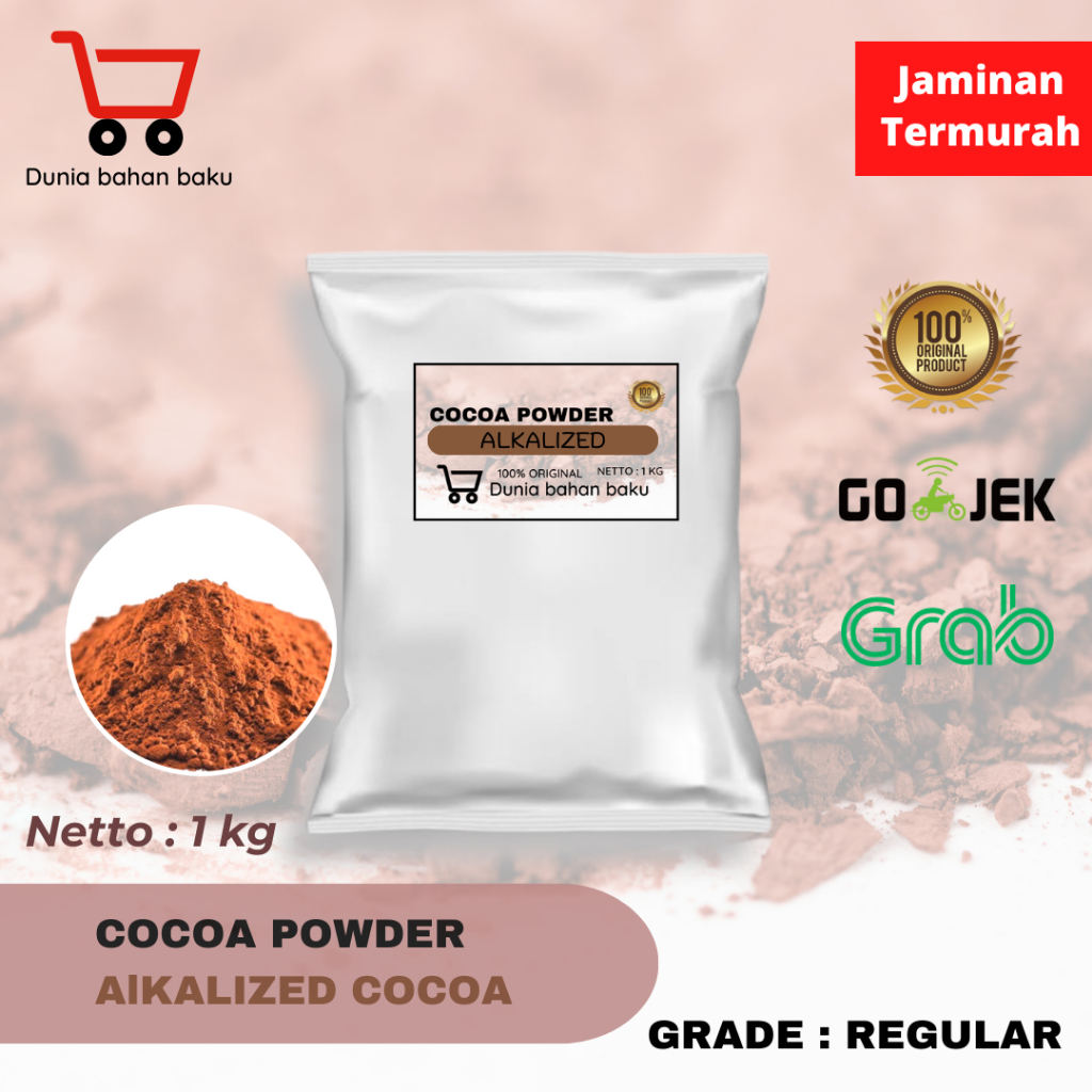ALCALIZED COCOA POWDER / CHOCOLATE POWDER 1 KG REGULAR GRADE COCOA SQ 1000AB | Shopee Singapore