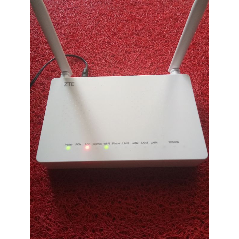 ONT GPON Wi-Fi ZTE F609 V2 Wifi Router Can Print Server | Shopee Singapore