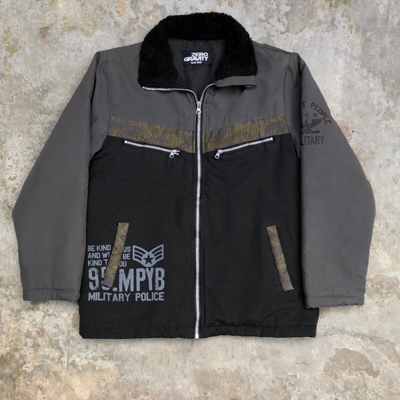 Work Puffer Jacket Harrington Vintage Military Zero Gravity | Shopee ...