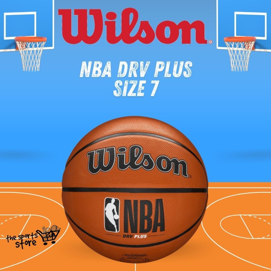 Wilson NBA DRV PLUS Basketball - Sz 7 Basketball | Shopee Singapore