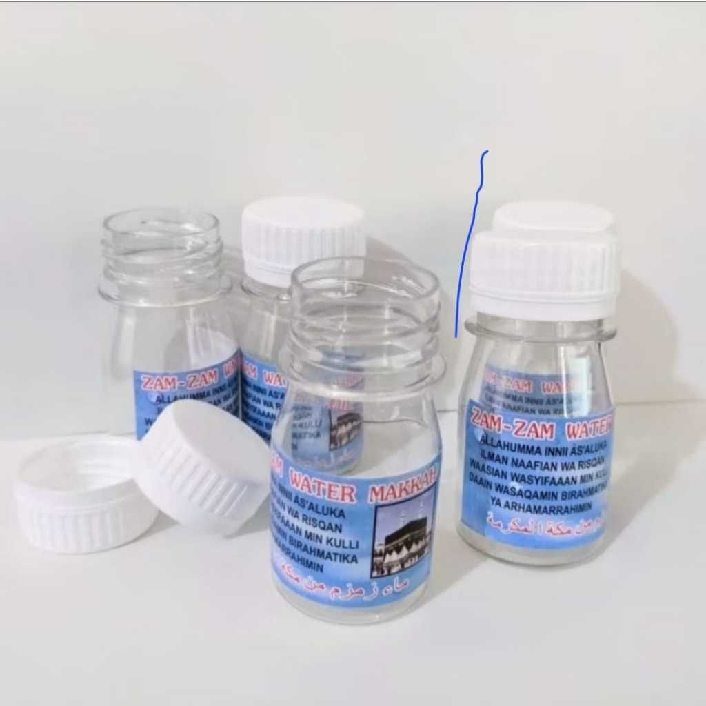 50 ml zam zam sticker water bottle contains 30 pcs | Shopee Singapore