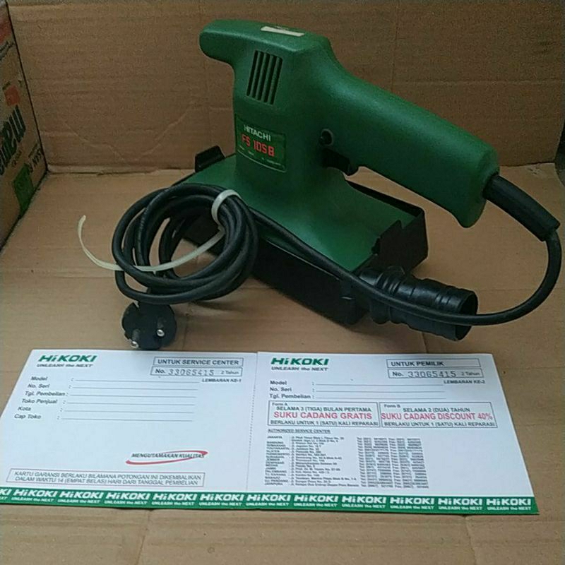 MESIN Hitachi FS 10SB Sanding Machine/ 93mm Orbital Sander (UNIT ONLY ...