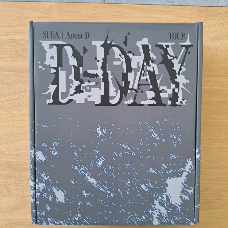 Bts MERCH BOX 15 AGUST D "SUGA" D-DAY BOX Official Weverse | Shopee ...