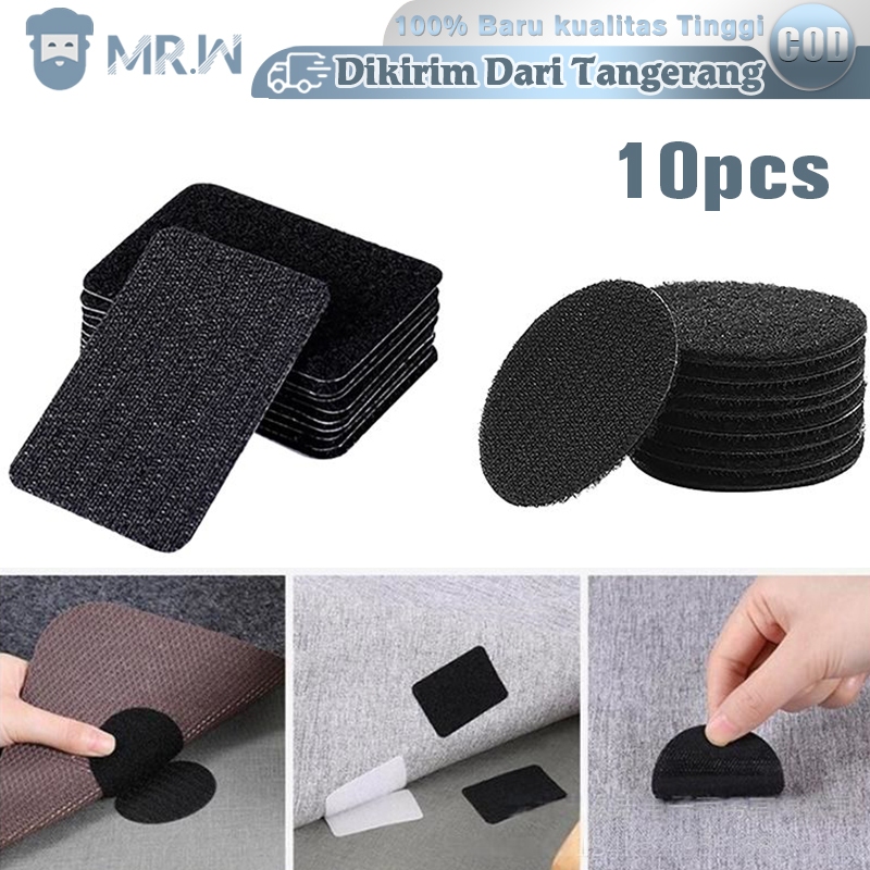Velcro Round Adhesive 10pcs Double Velcro Tape 6cm Velcro Tape Round ...