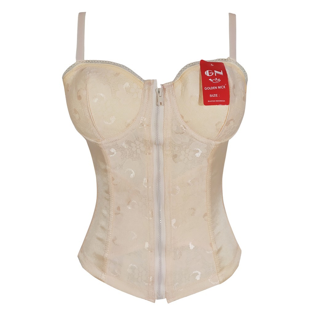 Golden Nick - LT SB003 Camisole Lace Premium Corset Bra Slimming Inner ...