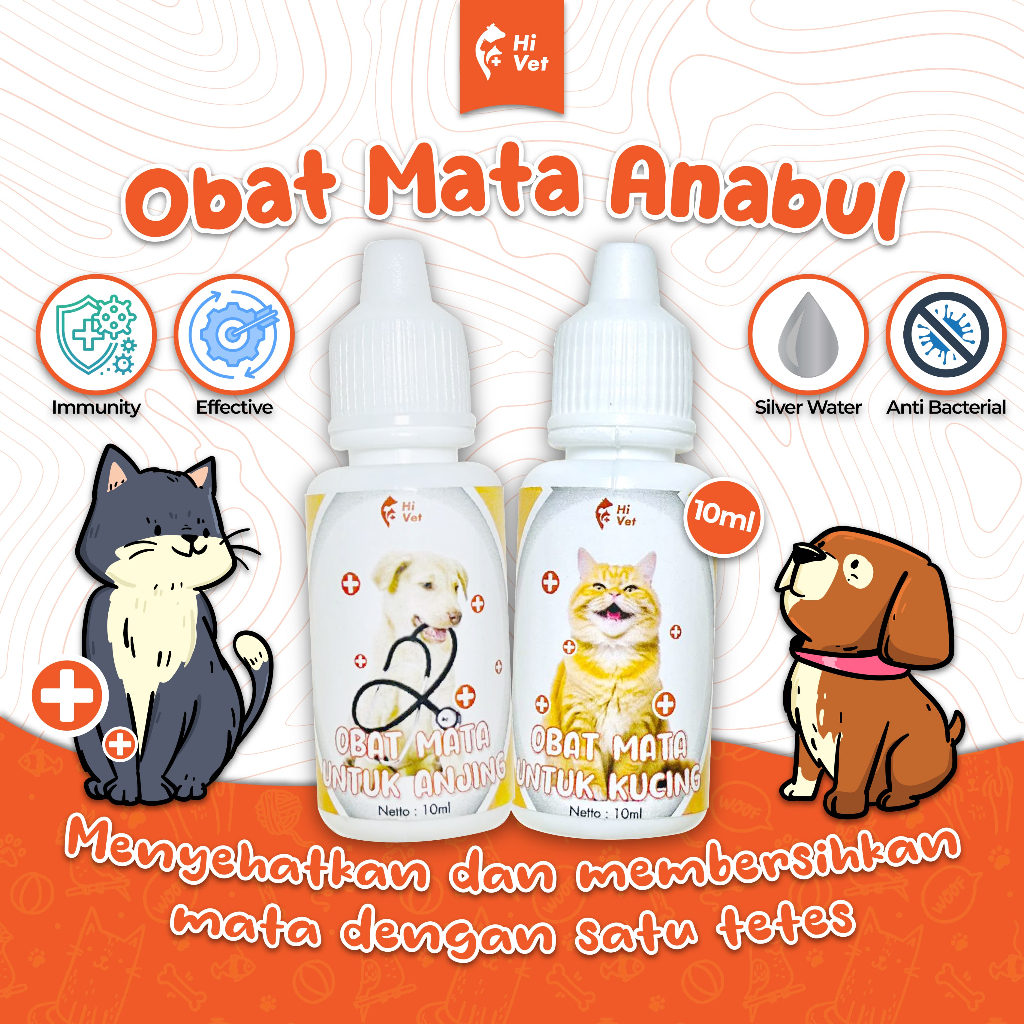 MATA Hi VET Anabul EYE MEDICINE 10ml - Anabul Eye Medicine - To Treat ...