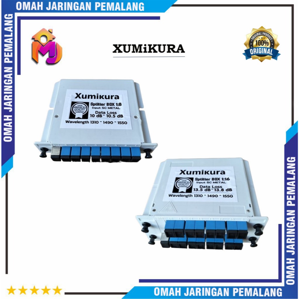 Passive Splitter 1:8 & 1:16 Input Metal Xumikura/Splitter Box | Shopee ...