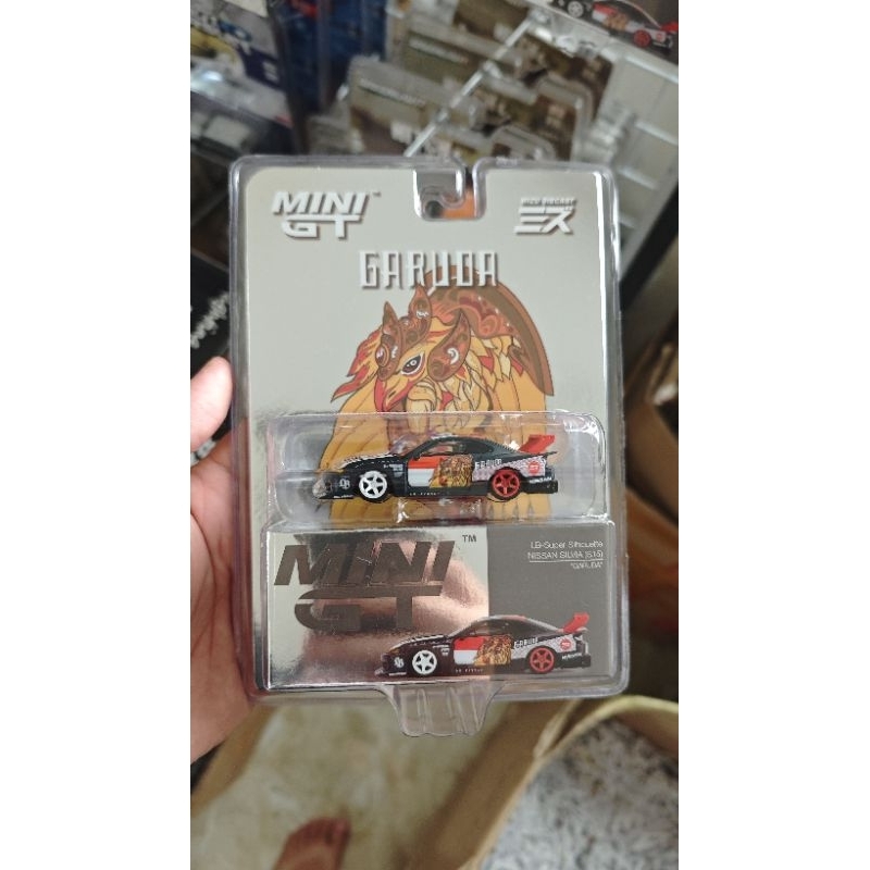 Mini GT Mizu Diecast Nissan Silvia S15 LBWK Garuda Special MERDEKA ...