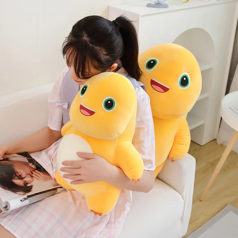 Super Soft And Fluffy Giant Dinosaur Nailong Jumbo Toy Dino Doll Yellow ...