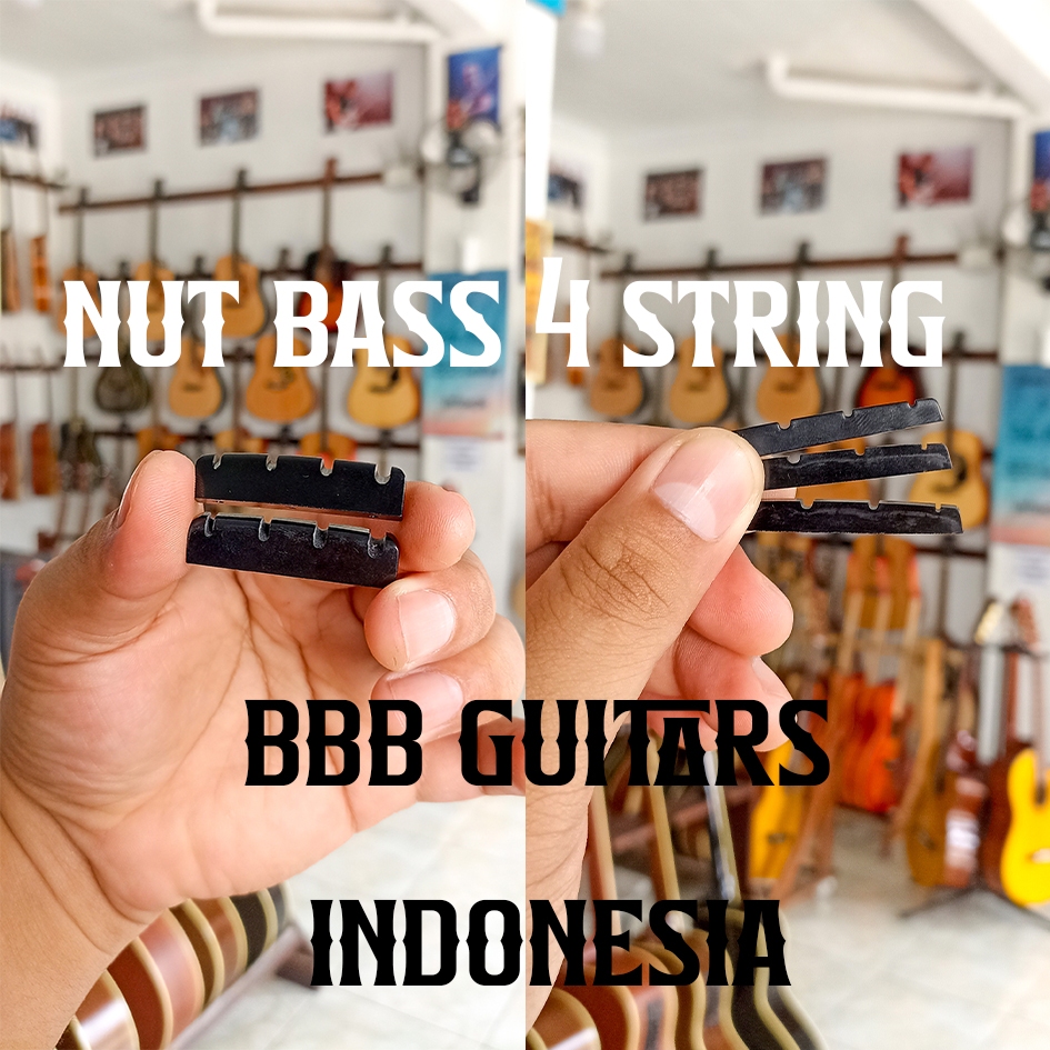Nut Bass 4 strings 5mm x 40mm x 10mm Nut Bass 4 strings 3.5 mm x 43.5 ...