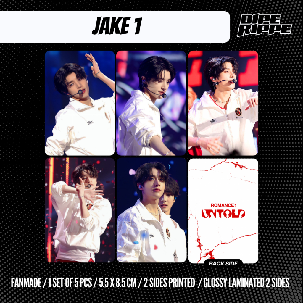 Sim JAEYUN JAKE ENHYPEN ROMANCE UNTOLD STAGE | Shopee Singapore